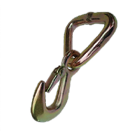 BS 1000kgs/2200lbs 1.5 inch Forged Swivel Snap Hook, 1.5" Forged Steel ...
