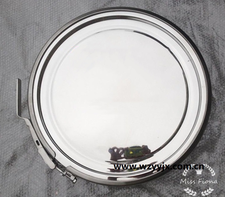 Stainless Steel Round Clamp Manway Lid Product on Wenzhou Yuanyu ...