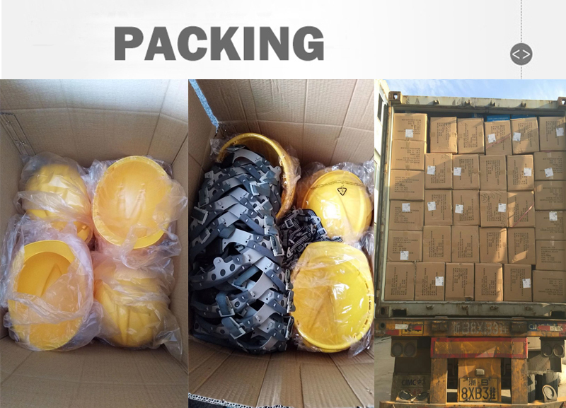 Yellow Full Brim ABS Shell Industrial Safety Helmet - Buy full brim ...