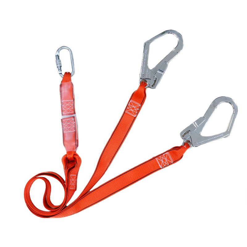 CE Standard 2 Hooks Shock Absorber Safety Lanyard - Buy safety lanyard ...