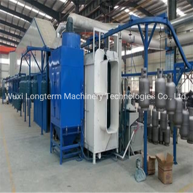 Environmental Protection Space-Saving Layouts Powder Coating Line ...