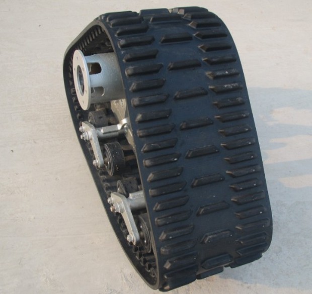 Rubber Track System KCM-LE400 - Buy rubber track kits, Snow Rubber ...