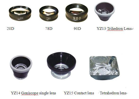 90d 78d 20d Ophthalmic Lens for Checking Eye