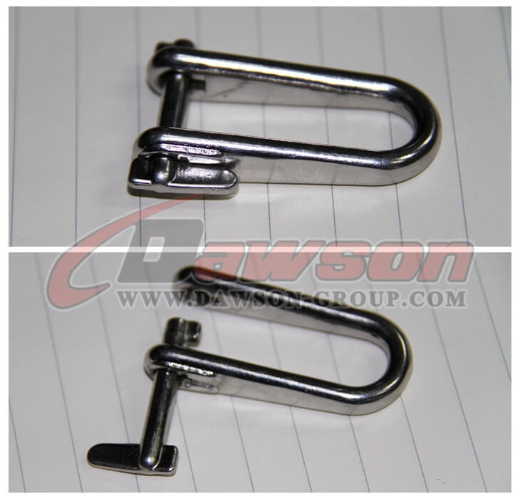 Stainless Steel European Type Shackle with Lock Pin - Buy european type ...