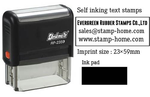 Deskmate Self Inking Stamps Rectangle RP-2359 - Buy Deskmate self inking stamps, self inking ...