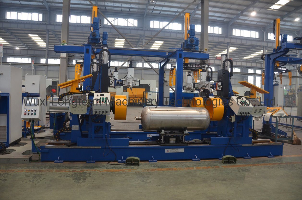 Automatic LNG/Cryogenic Cylinder Making Machine&Rolling Machine&Testing ...