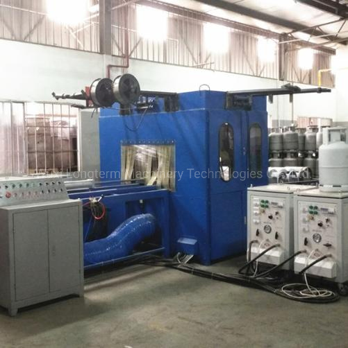 LPG Cylinder Zinc Metalizing Machine Zinc Coating Machine