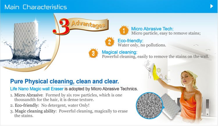 Magic Wall Eraser -Solution for Cleaning Walls- Wholesale Product on ...