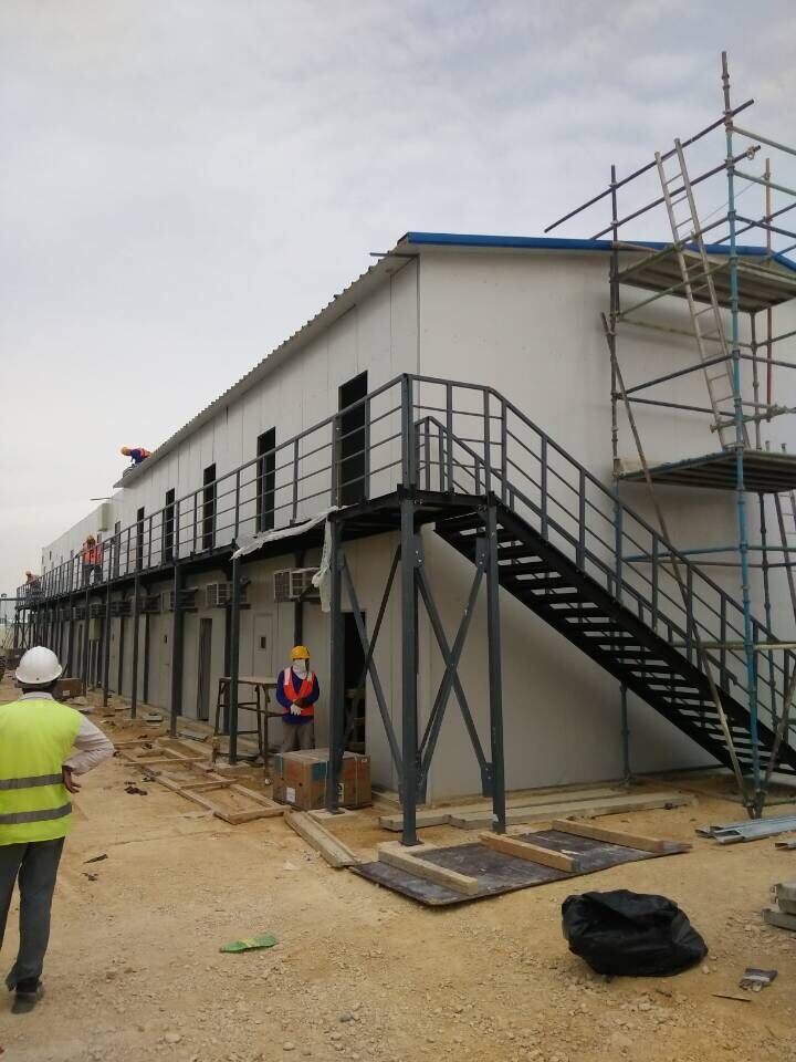 Modular Prefabricated Mobile Knock Down Camp House