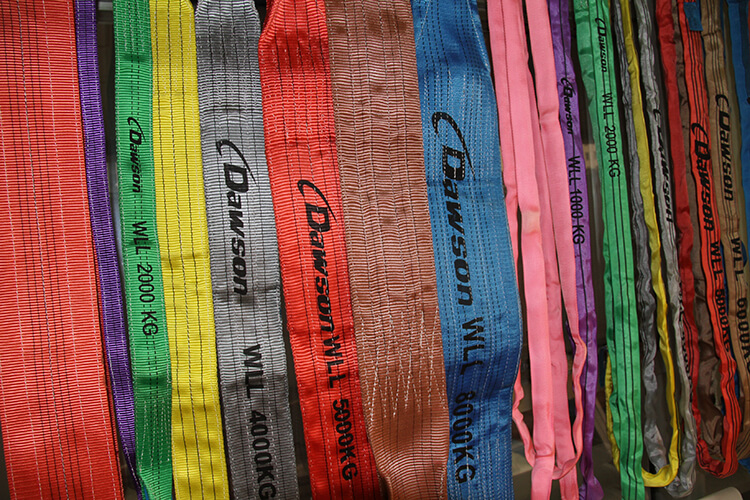WLL 12 Ton Polyester Webbing Slings, 12000kg Endless Type Web Lifting ...