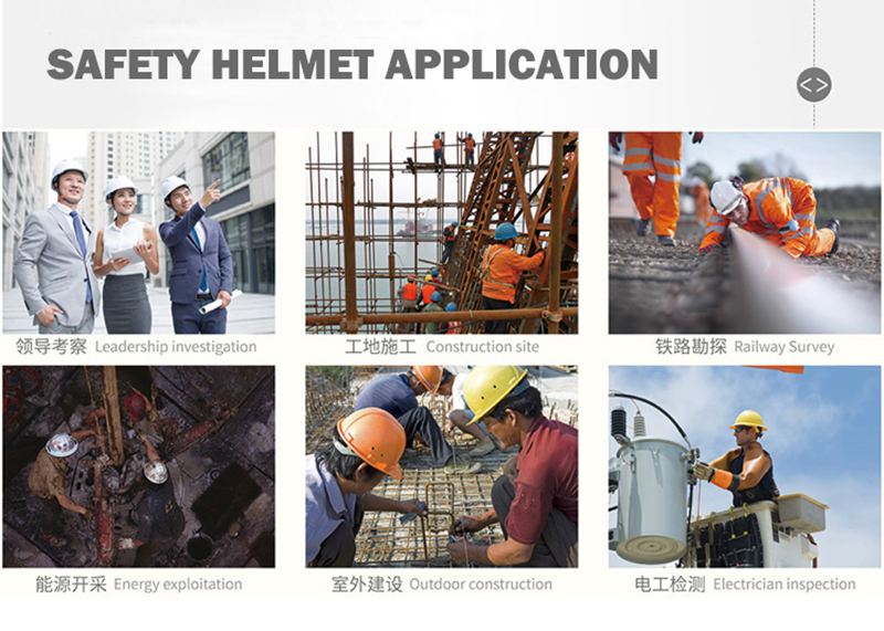 CE EN397 Red HDPE Shell Industrial Safety Helmet Hard Hat - Buy hard ...
