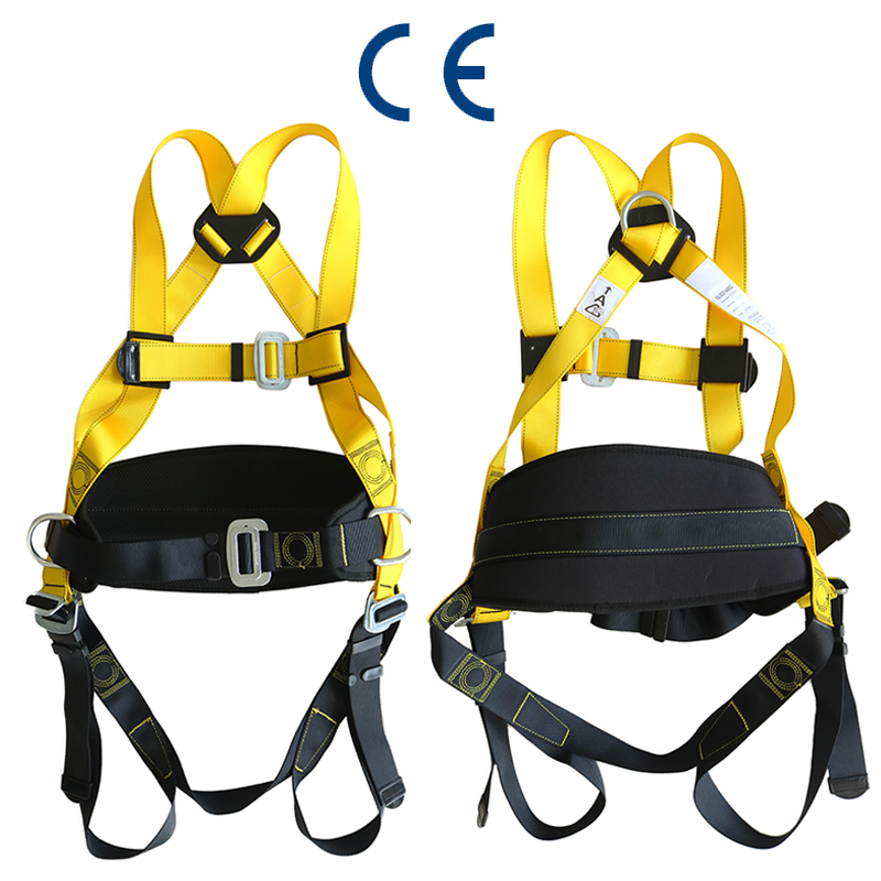 CE EN361 EN358 certified full body safety harness fall protection for ...