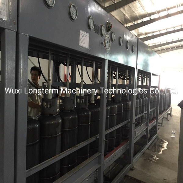 12 Stations LPG Gas Cylinder Online Hydro Testing Machine