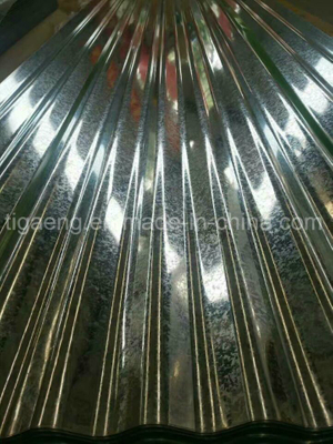 Water Wave Galvanized Metal Roofing/Trapezoidal Zinc Galvanized Roof Sheets