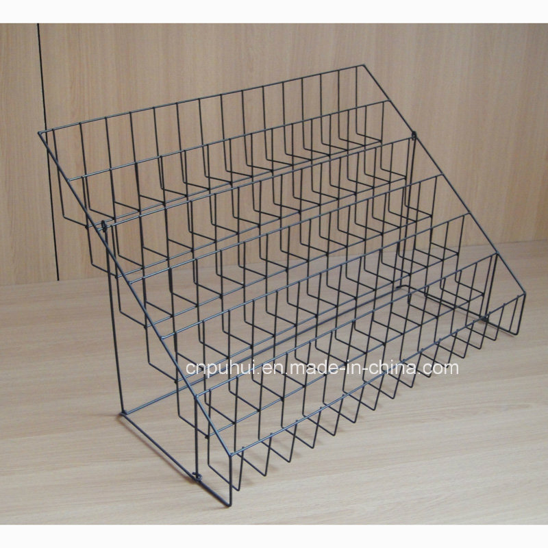 6 Tier Foldable Metal Wire Card Shelf (PHC114) - Buy Card Shelf, Card ...