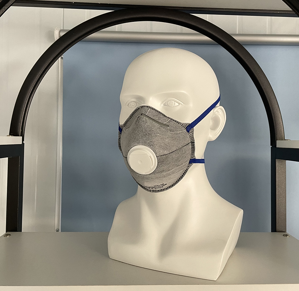 CE EN149 FFP2 Active Carbon Dust Respirator with Valve - Buy dust respirator, dust respirator ...