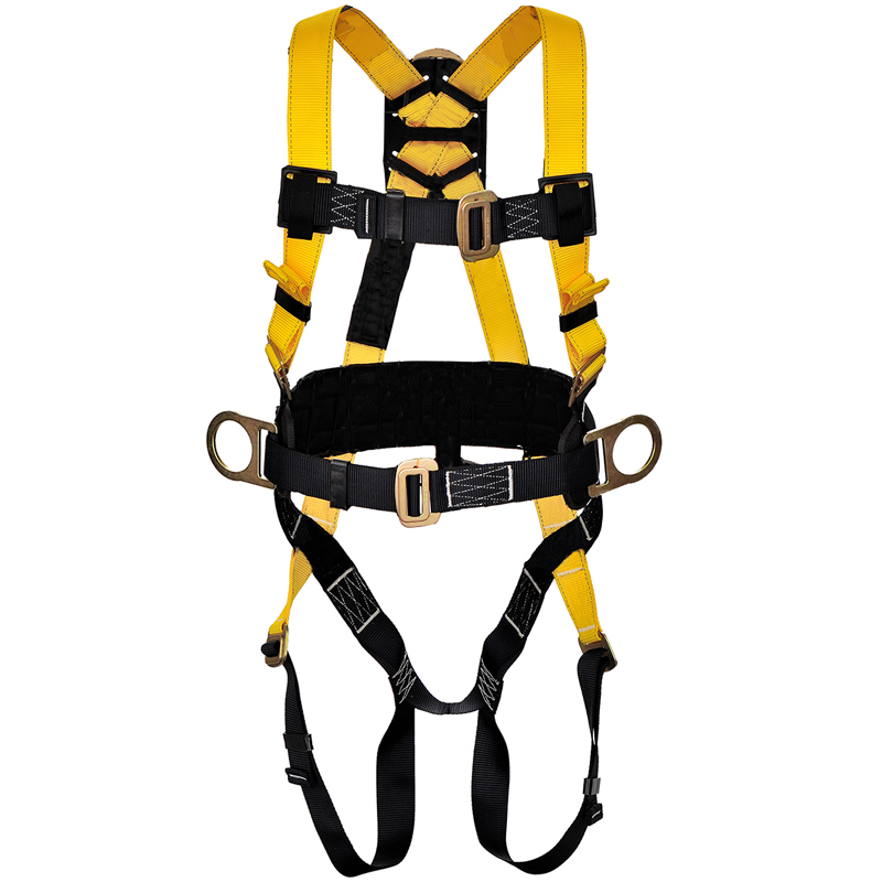 ANSI Z359.11 Certified Fall Protection Full Body Harness for ...