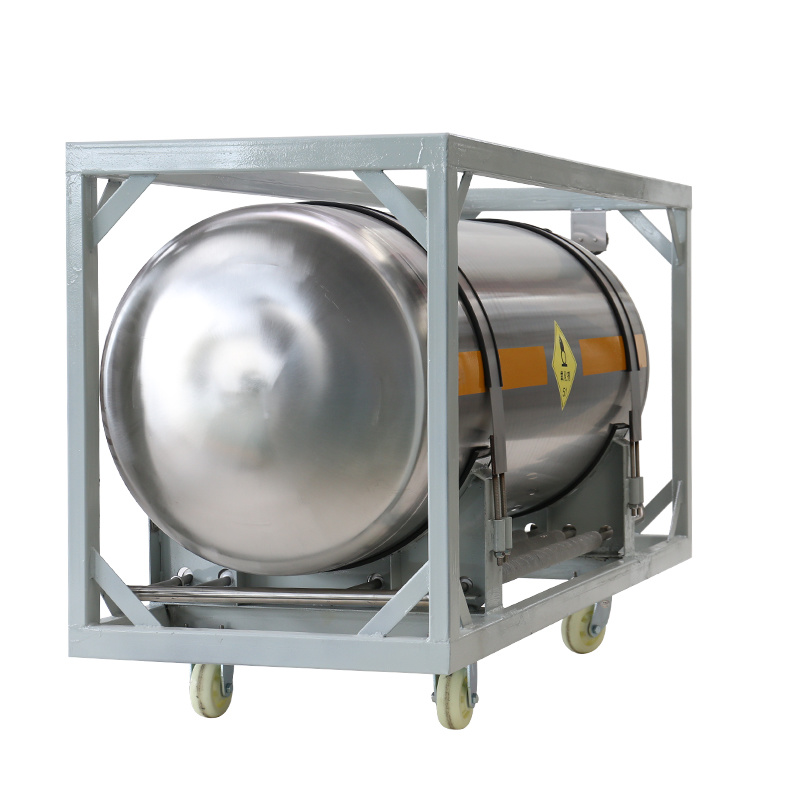 Cryogenic Stainless Steel Dewar Sizes Tank for Liquid CO2 O2 N2 Argon LNG