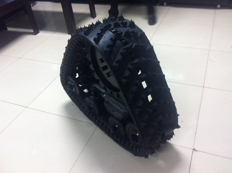 Rubber Track Conversion System - Buy rubber track kits, Snow Rubber ...