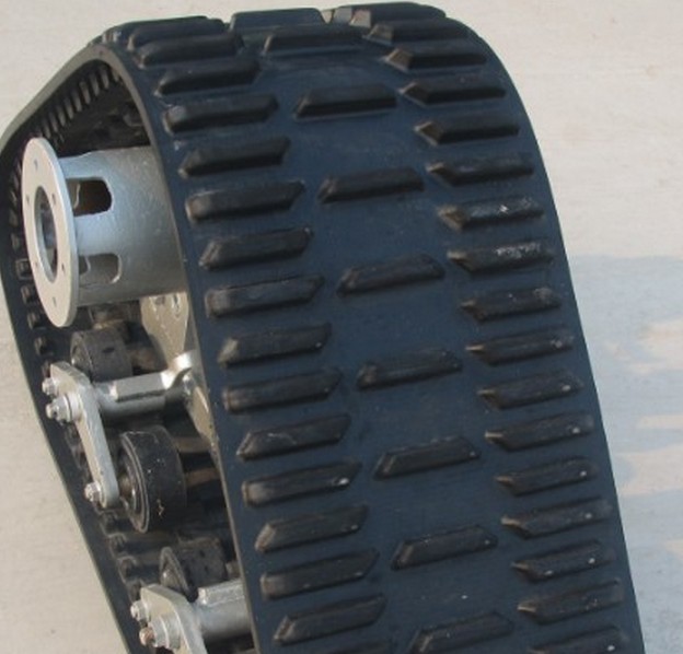 Rubber Track System KCM-LE400 - Buy rubber track kits, Snow Rubber ...