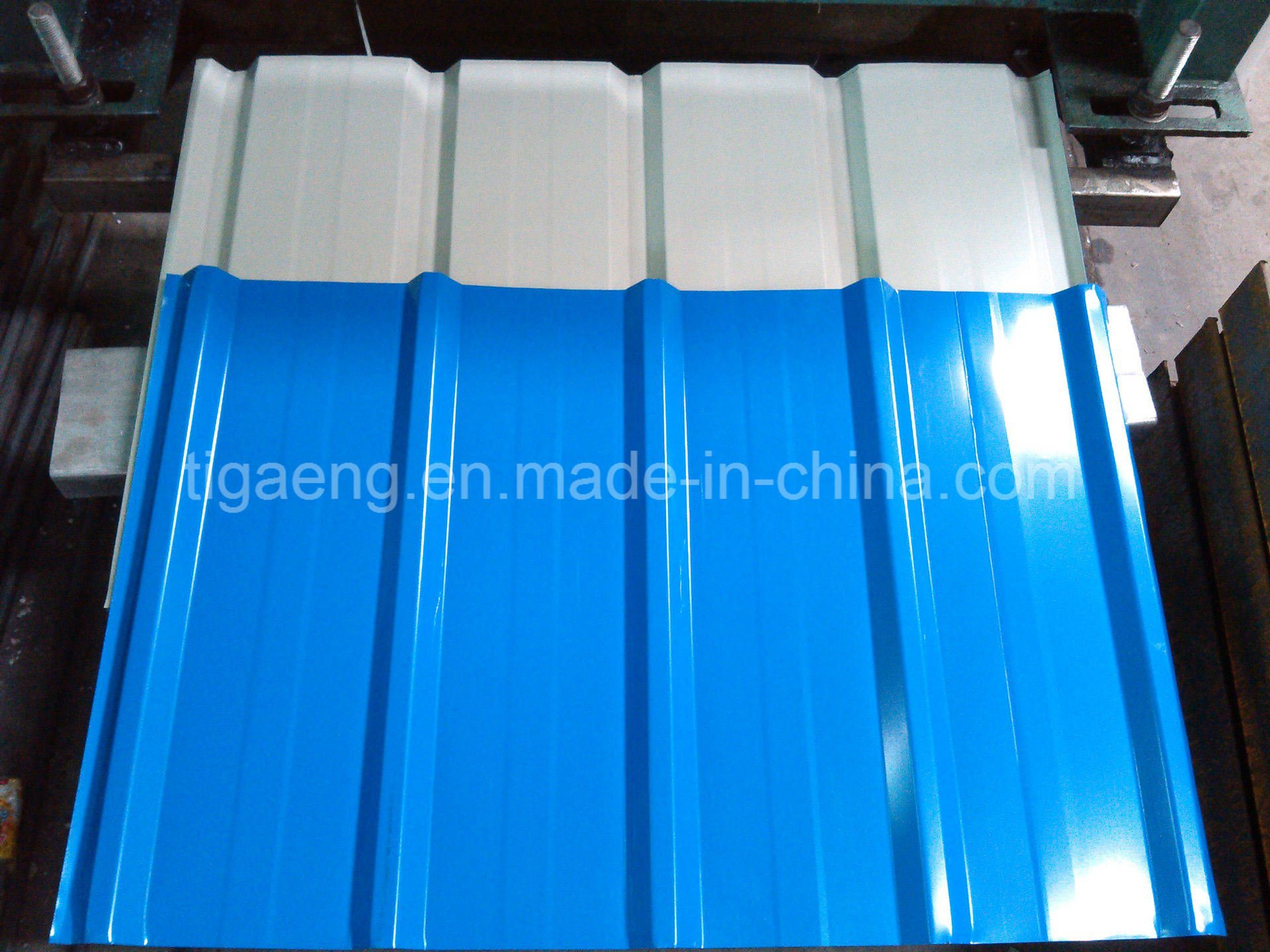 Fire Resistance Metal Roofing Anti Corrossion Corrugated Steel Sheets