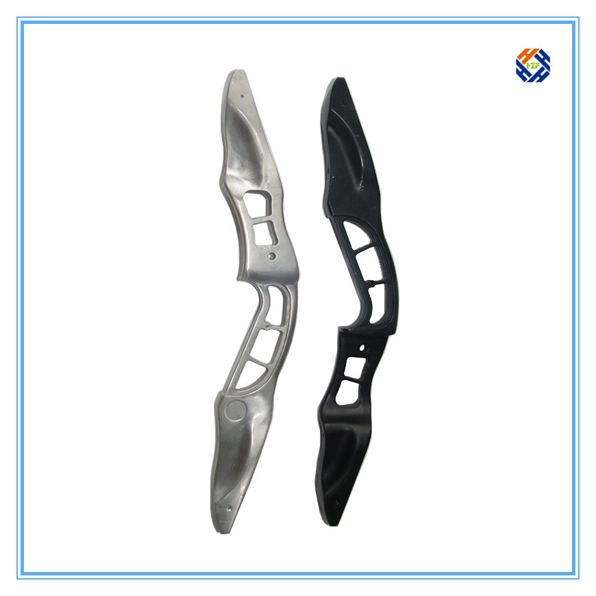 Aluminum die casting Bow riser Archery Recurve riser 25" length riser ...