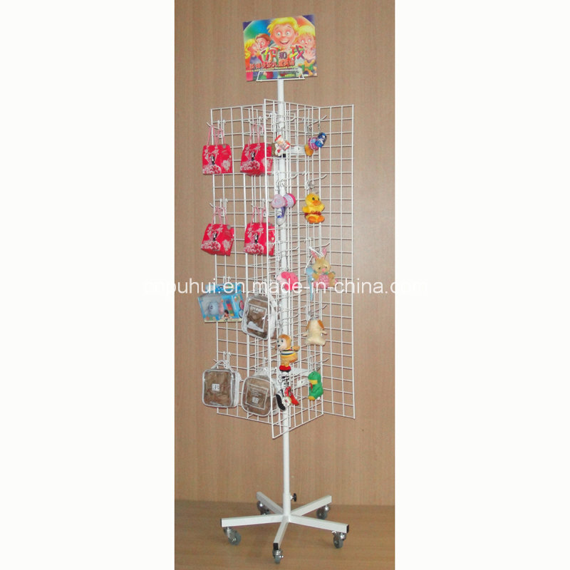 Wire Mesh Floor Rotating Display (PHY259) - Buy Rotating Display ...