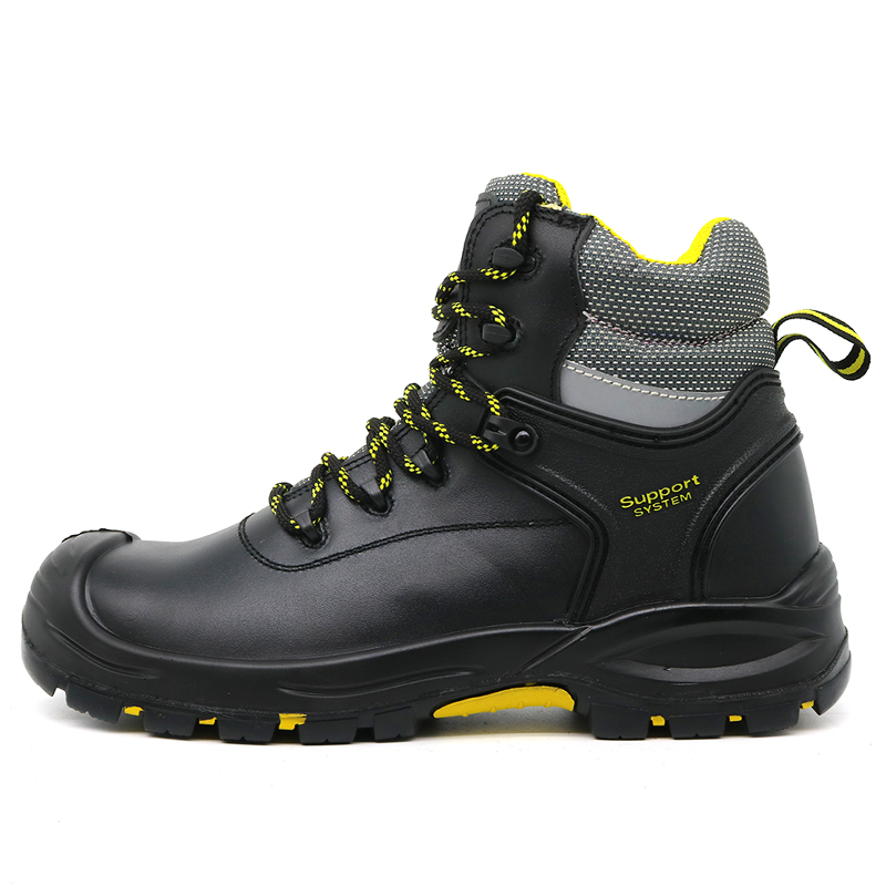 Heat Resistance Rubber Sole Oil Gas Industry Safety Shoes - Buy oil gas ...