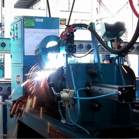 Semi-Auto/Manually LPG Gas Cylinder Bottom Base/Footring Welding Machine~