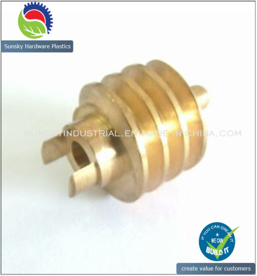 High Precision Micro/Mini Worm Gear, DC/AC Brass Worm Gear