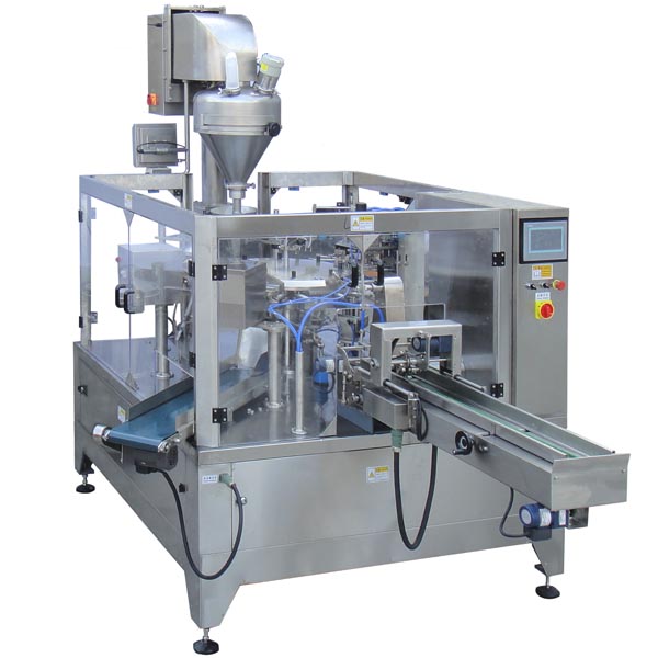 Doypack machine with Auger filler; premade pouch packing machine-JIABO ...