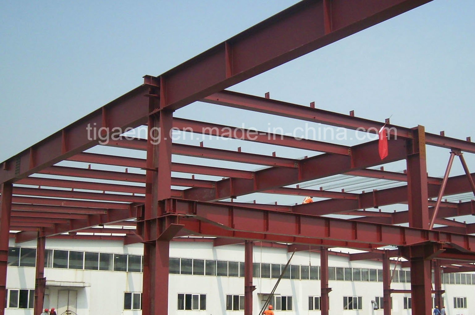 Prefabricated Steel Structure Supermarket/Shopping Mall/Office for Ethiopia