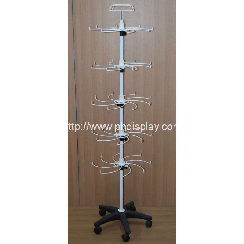 5 tier rotating souvenir display rack(PHY2043) - Buy souvenir display ...