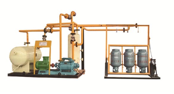 Residual Liquid Removal / Degassing Machine for LPG Cylinder Repairing Line