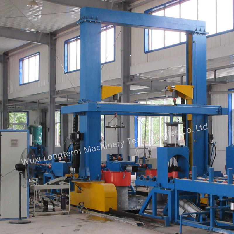 CNG Cylinder External Hydro-Static Testing Machine Seamless Oxygen ...