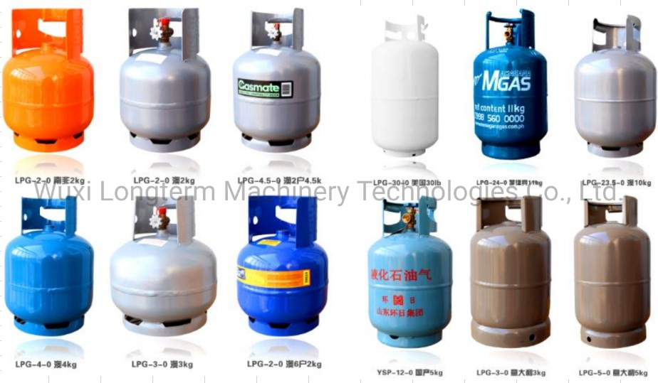 Different Sizes of Steel LPG & Tank Gas Cylinder, House Cooking LPG Gas ...