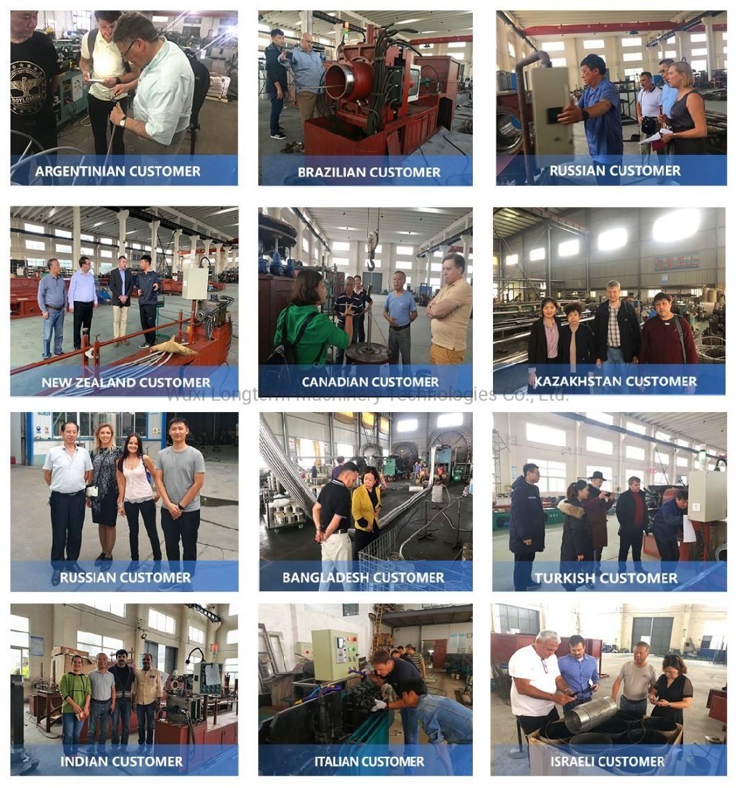 High Performance DN40 Stainless Steel Hose Forming Machine, Flexible ...