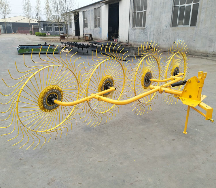 China tractor rotary hay rake machine -Yucheng HengShing Machinery Co. Ltd