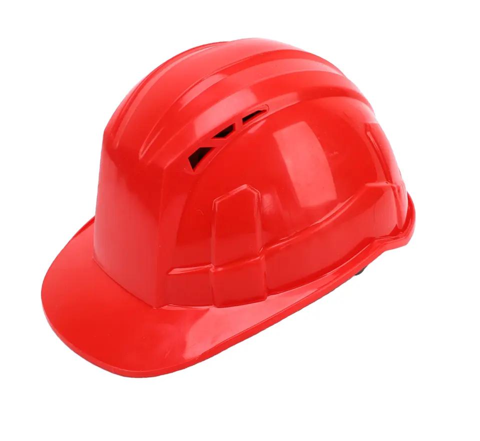 Ce En397 Red Hdpe Shell Industrial Safety Helmet Hard Hat Buy Hard