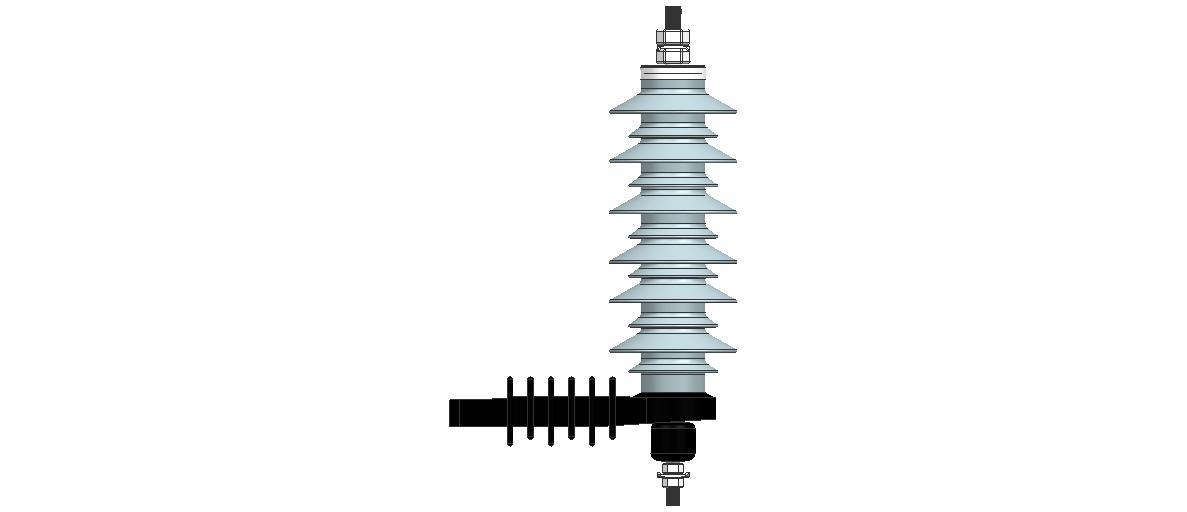 12kv Polymer Surge Arresters - Buy Surge Arrester, Lightning Arrester ...