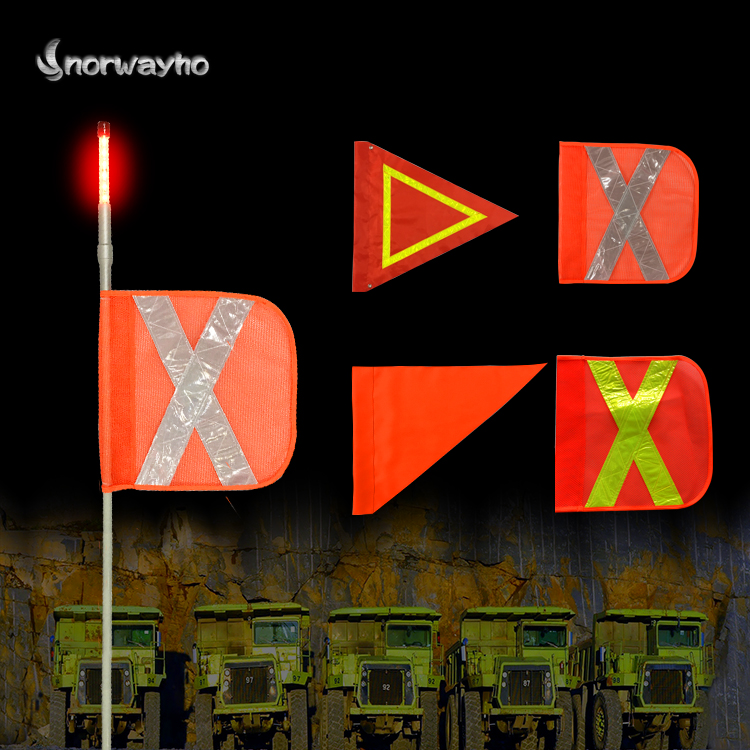 Heavy Duty Safety Flag with Aluminum Pipe Protected base - Buy Heavy ...