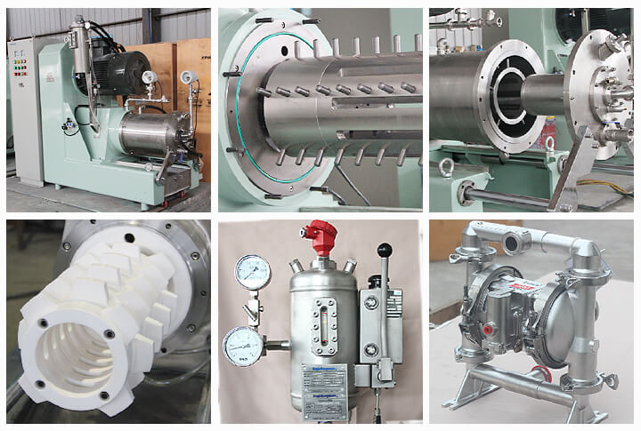 Degold 60 Liter Pin Type Horizontal Bead Mill - Buy horizontal bead ...