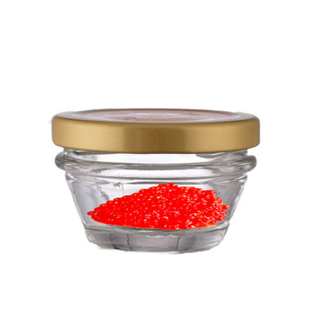 2oz Glass Caviar Jar - Vintage Glass Container with Lid for Caviar ...