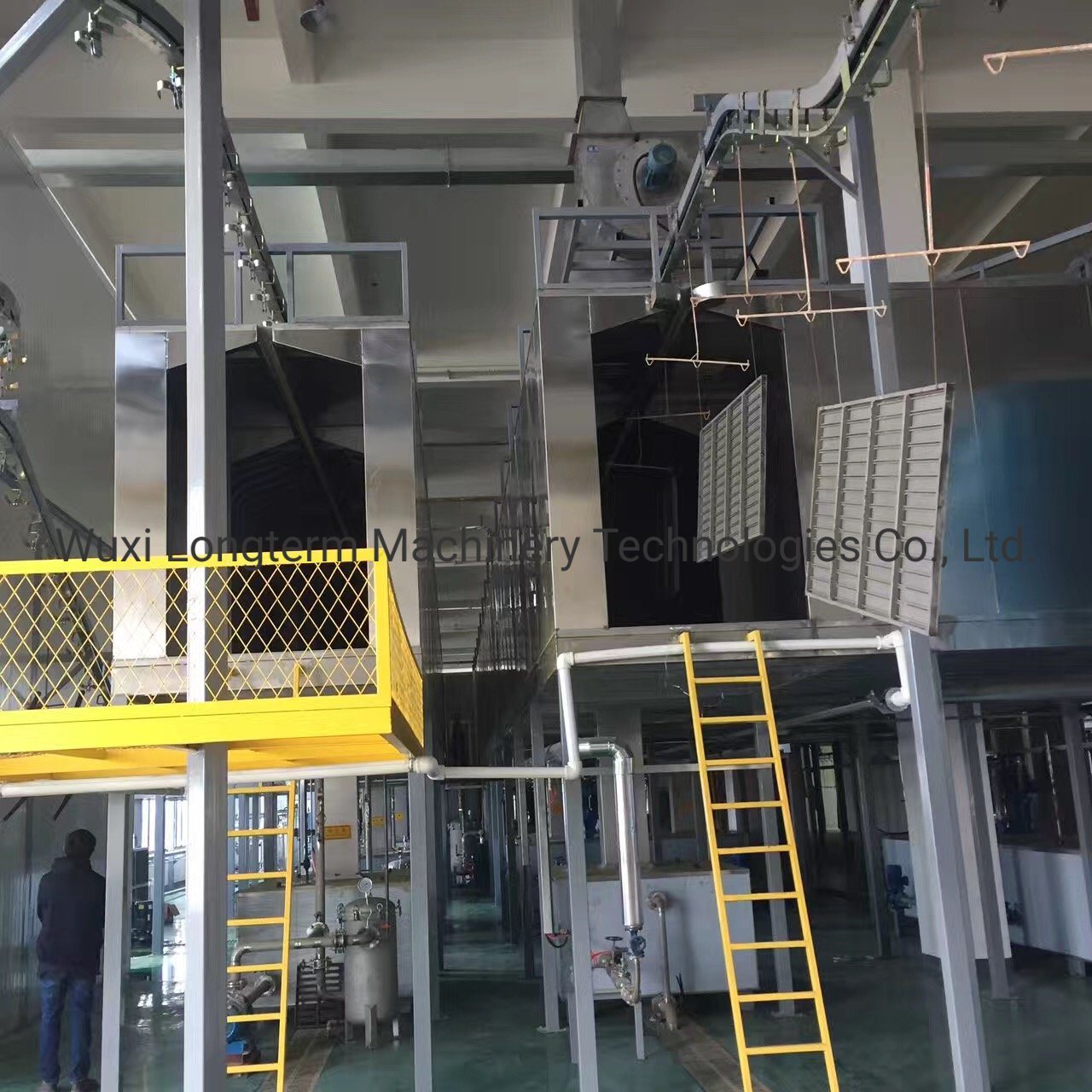 Long Service Life ABB Robot Painting Car Aluminum Wheel Hub Powder ...