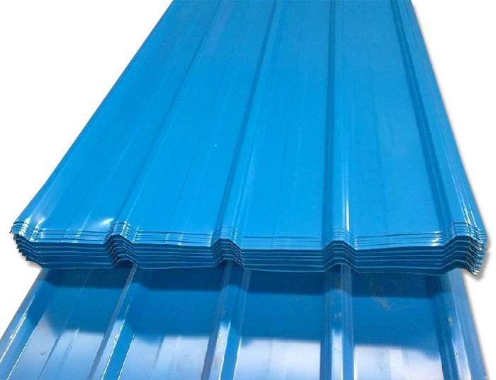 Ral Code Color Coated Galvanized Corrugated Steel Roofing Sheet