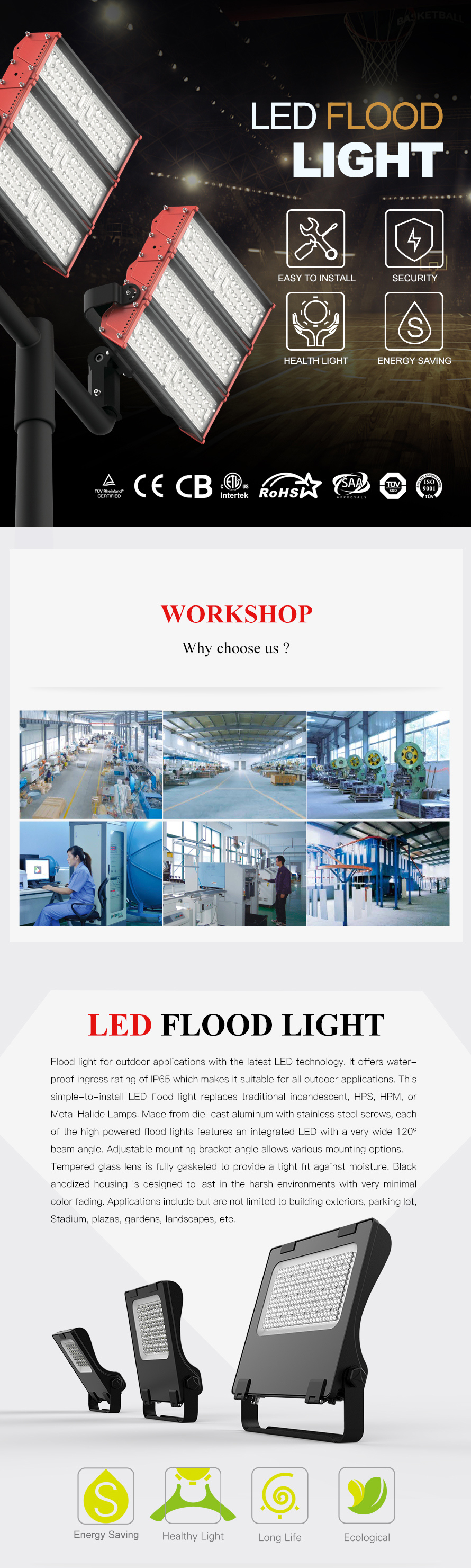 FL01 Series LED Flood Light