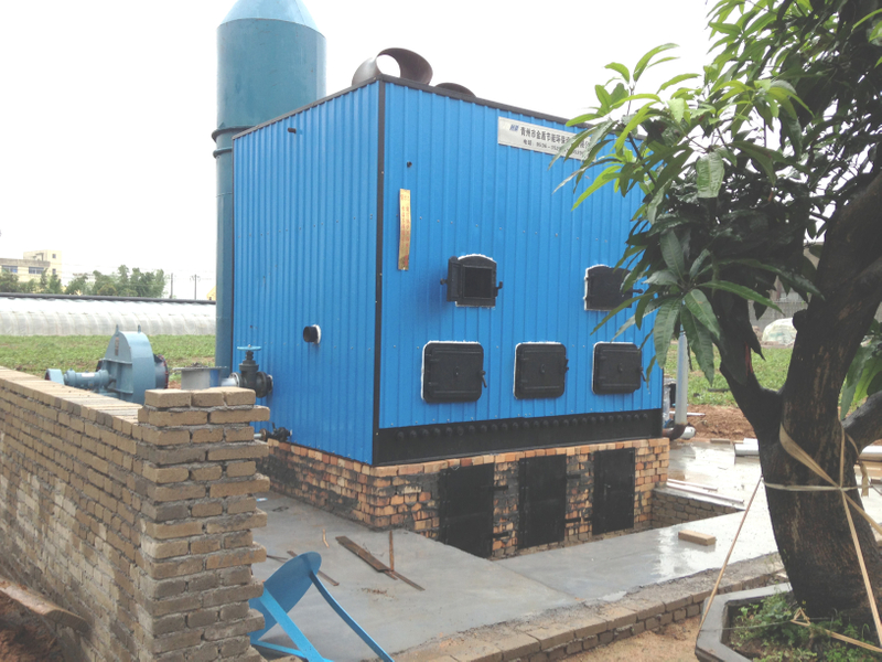 automatic energy saving corncob burning hot water Boiler for greenhouse ...