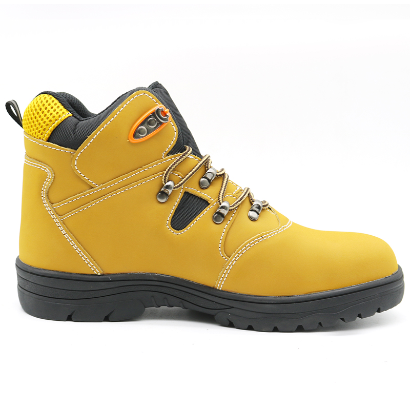 High-cut oil acid resistant anti puncture safety boots steel toe - Buy ...