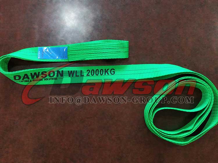 WLL 8 Ton Polyester Webbing Slings, 8000kg Flat Webbing Lifting Slings ...