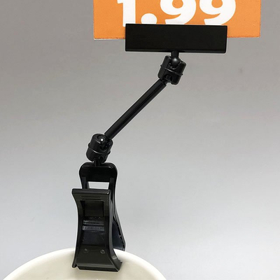 Under-shelf Sign Holder with Long Stem PST5-BL - Buy under-shelf sign ...